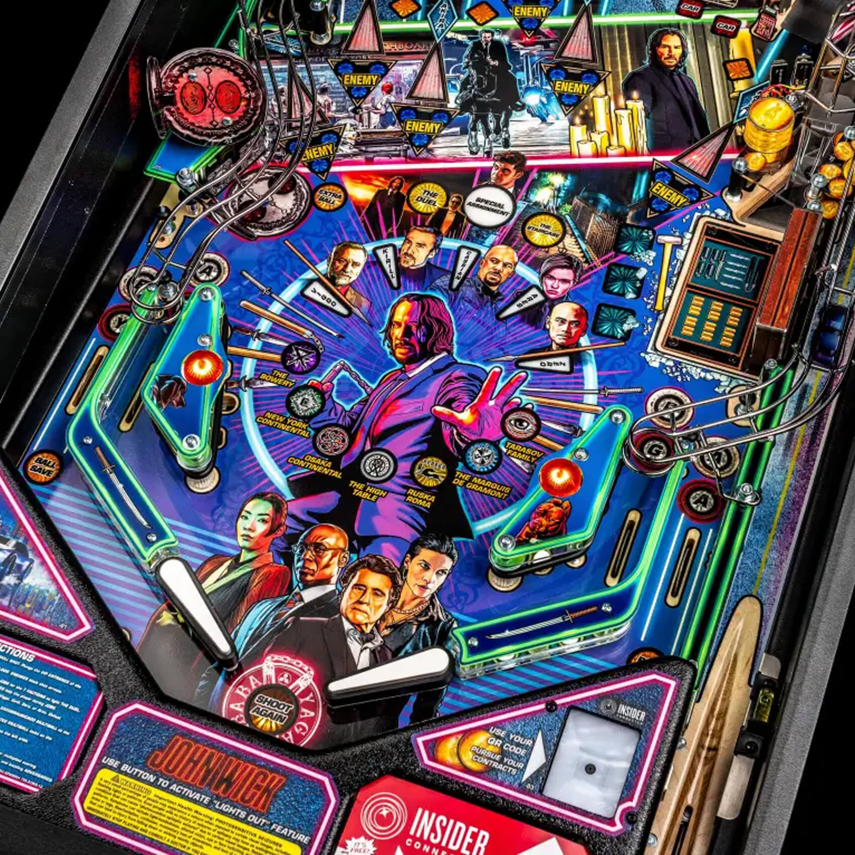 Stern John Wick Pro Pinball Machine | Liberty Games