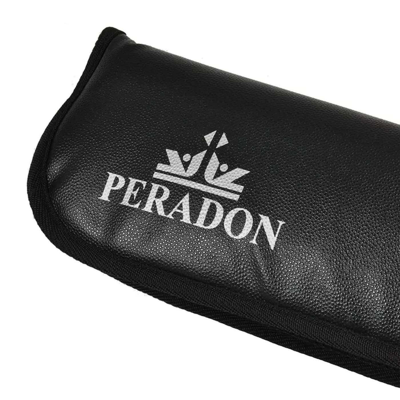 Peradon Black Full Zip Case for 3/4 Joint Cue & Extension