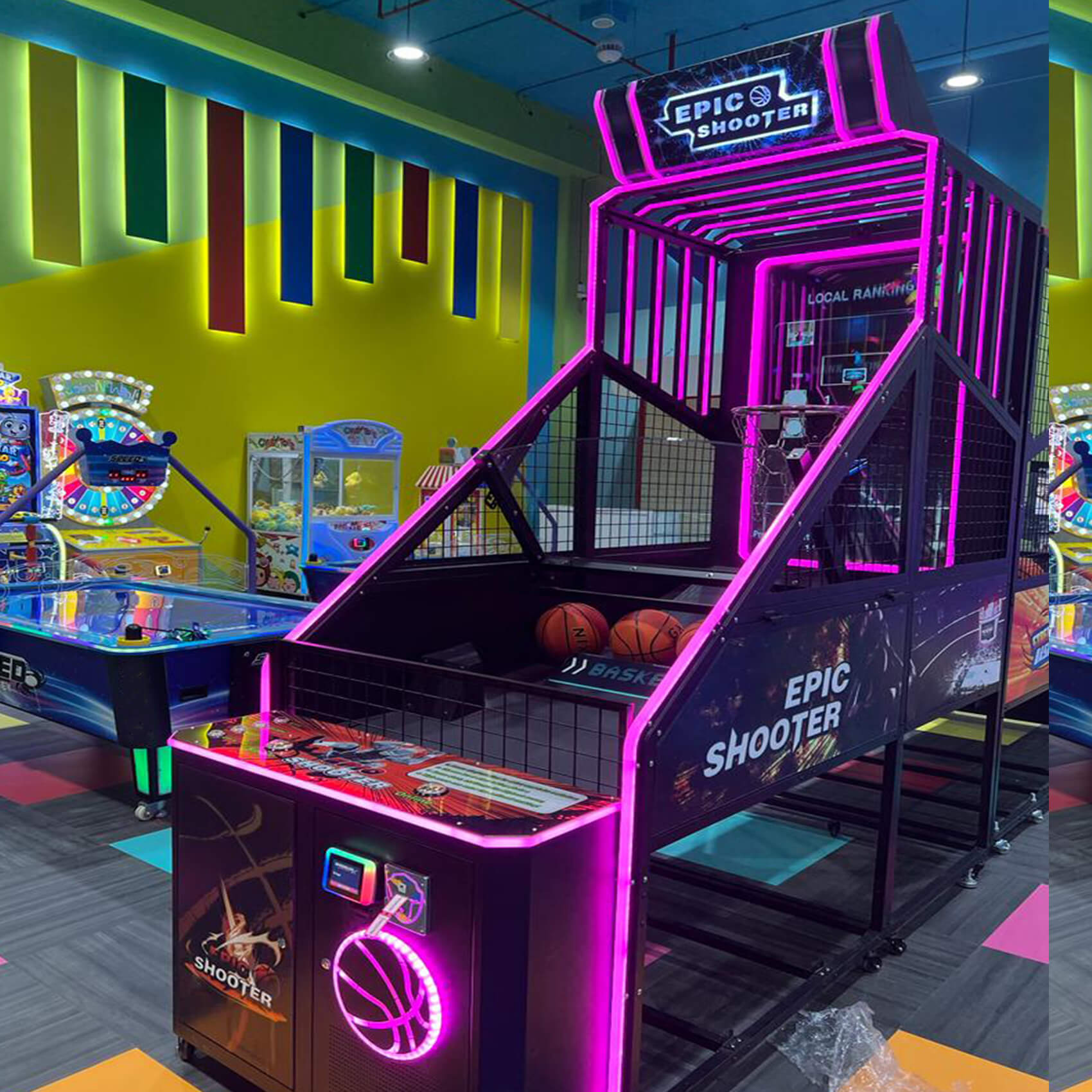 Epic Shooter Basketball Arcade Machine | Liberty Games