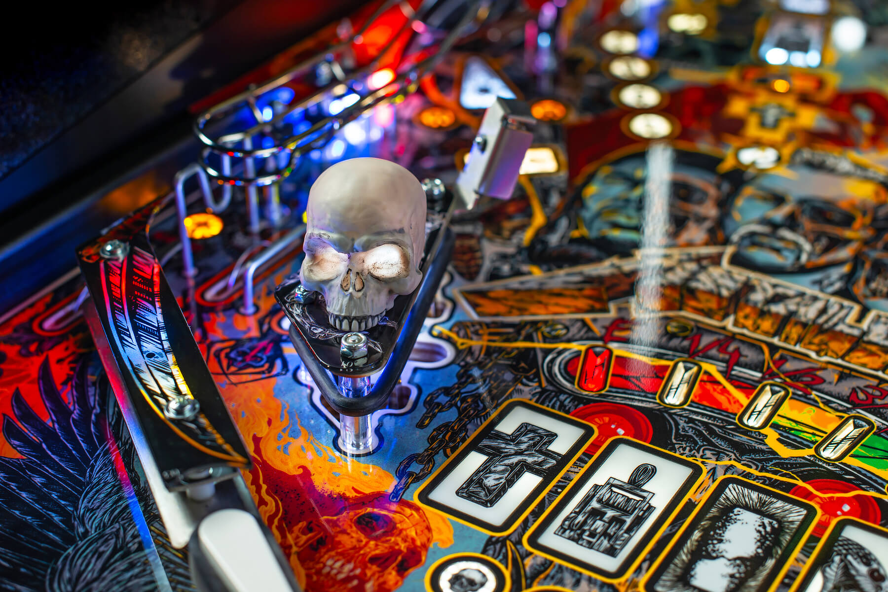 Stern Metallica Remastered Premium Pinball Machine | Liberty Games