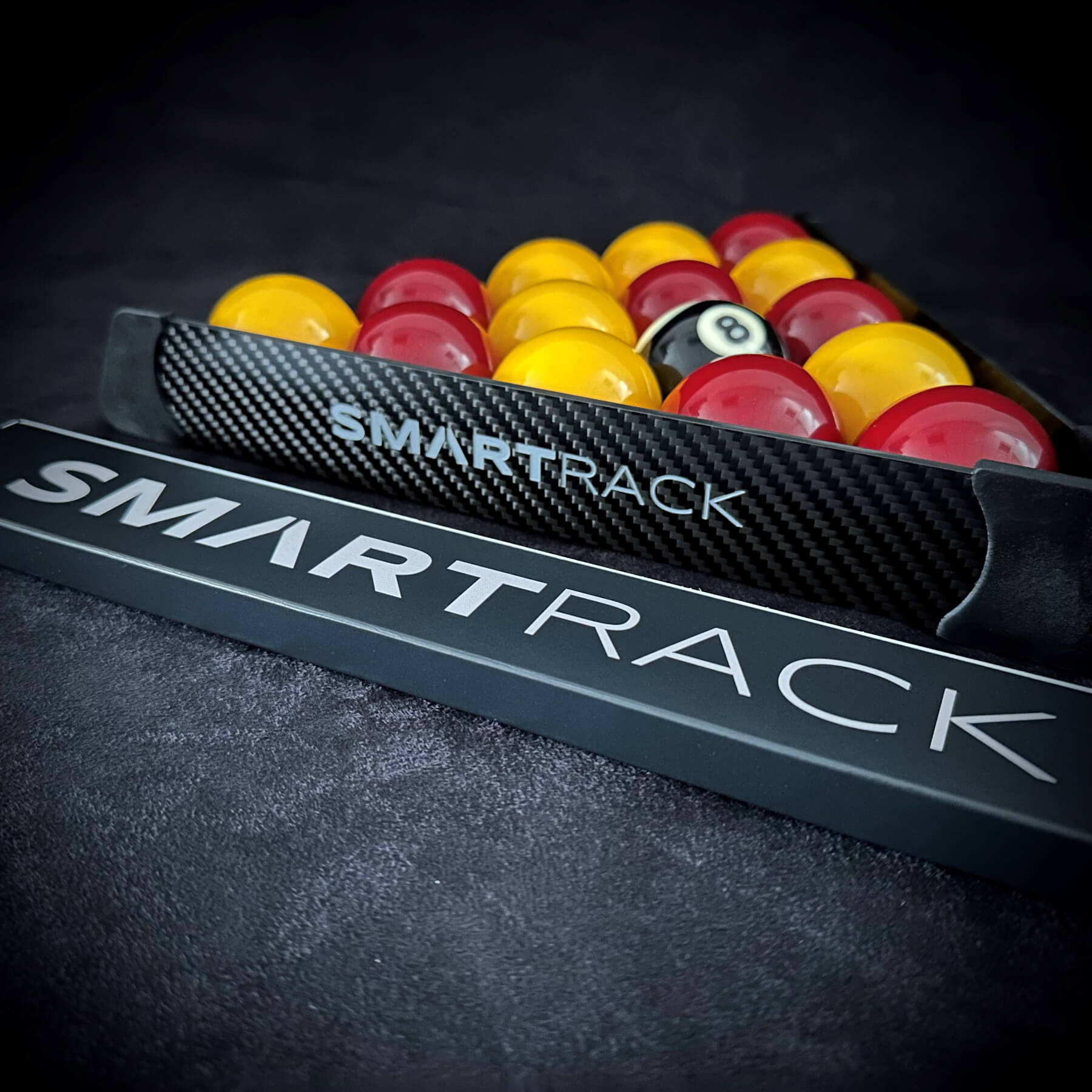 Smart Rack Carbon Edition Folding Triangle for 2-Inch Balls