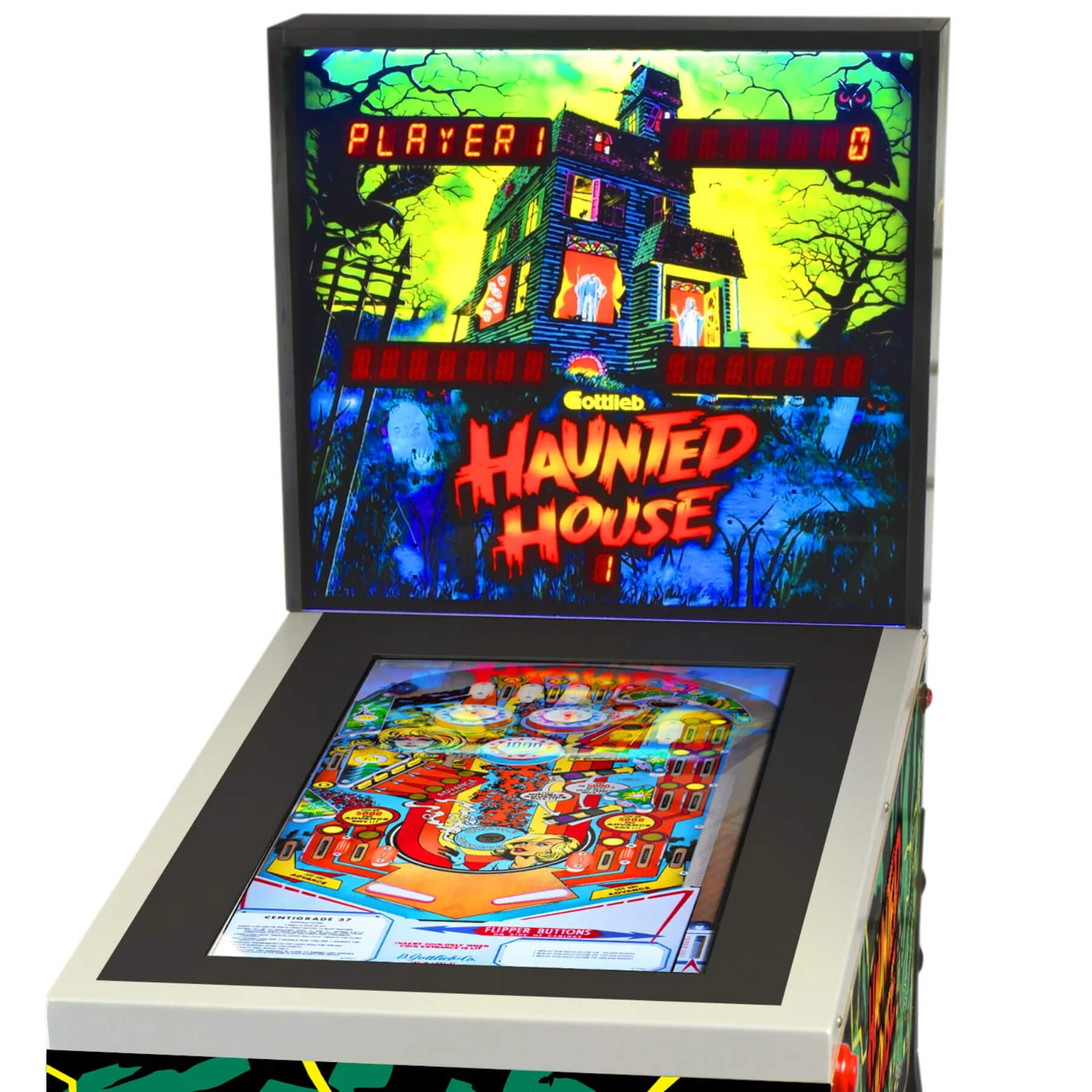 Toyshock Haunted House Virtual Pinball Machine | Liberty Games