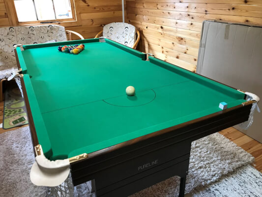 Pureline 6ft Folding Snooker & Pool Table | Liberty Games