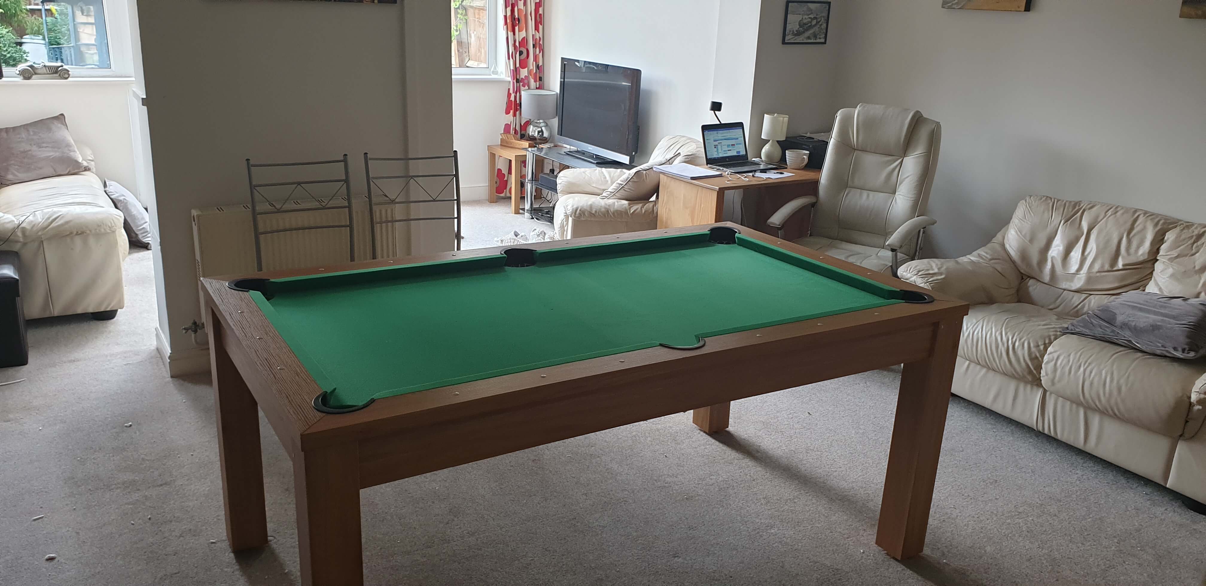 Pureline 6ft Pool Dining Table with Table Tennis Top | Liberty Games