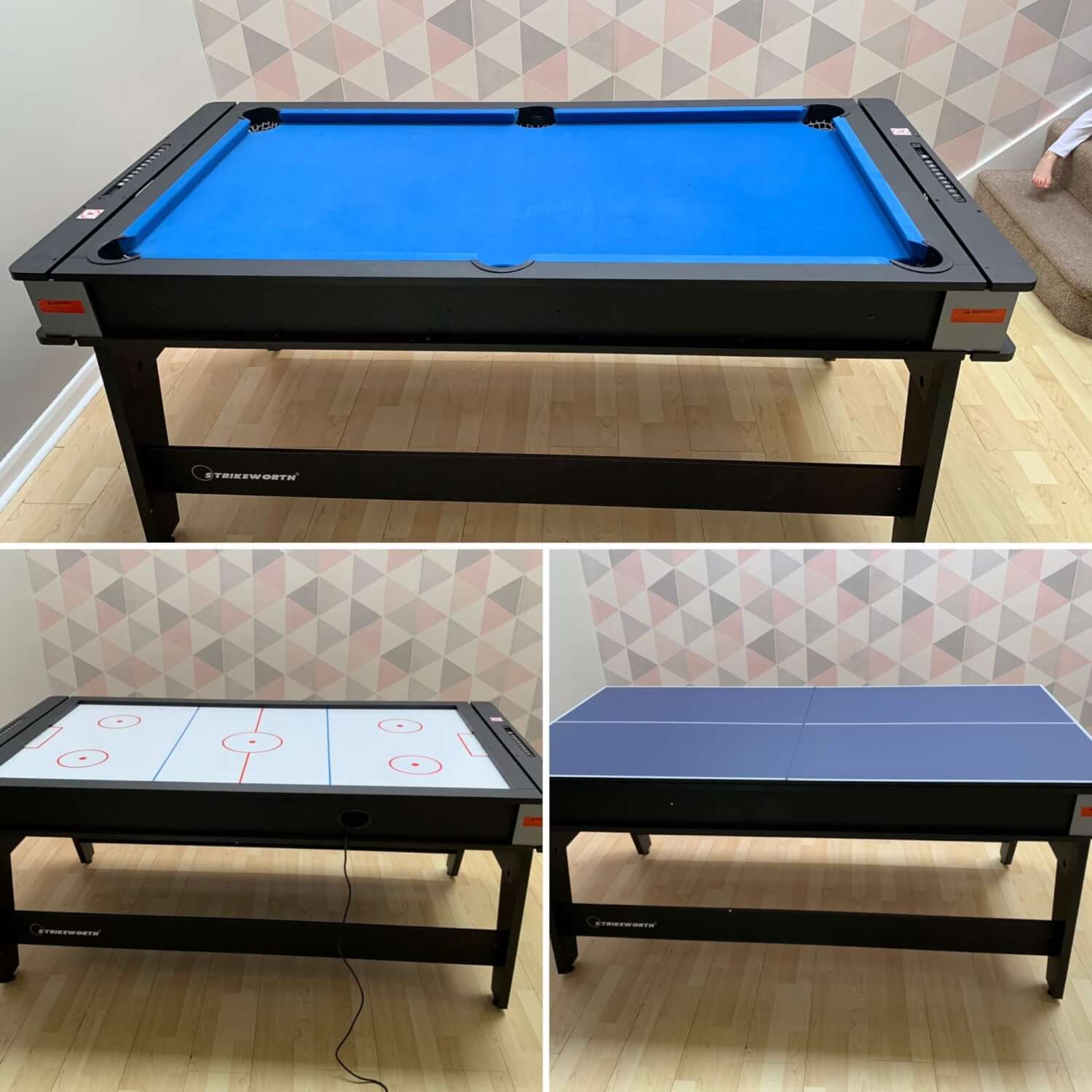 Strikeworth 6 foot Multi Games Table | Free Delivery | Liberty Games