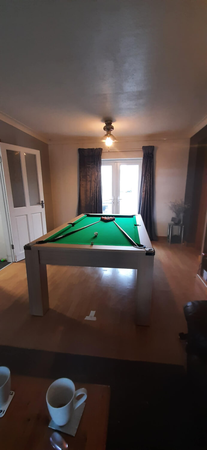 Avant Garde 2.0 Pool Dining Table - 6 ft, 7 ft | Liberty Games