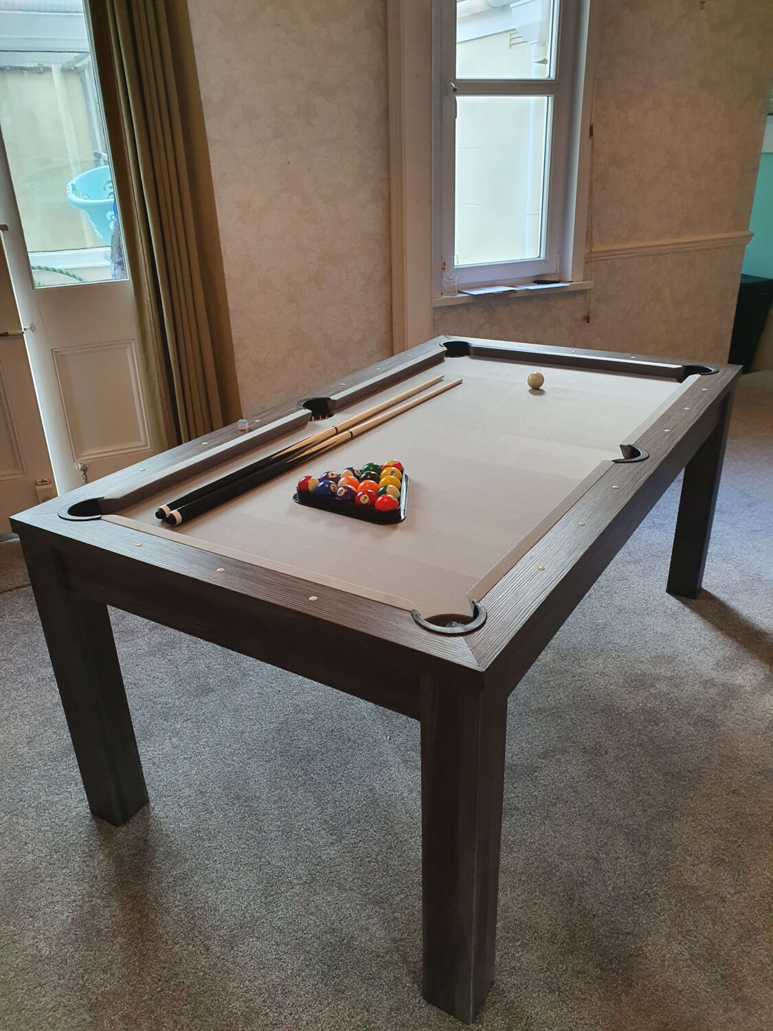 Pureline 6ft Pool Dining Table with Table Tennis Top | Liberty Games