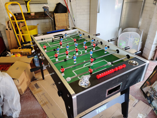 Tekscore Full Size Folding Football Table | Liberty Games