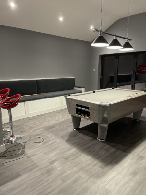 Strikeworth Chrome Pool Table Lighting Bar | Liberty Games