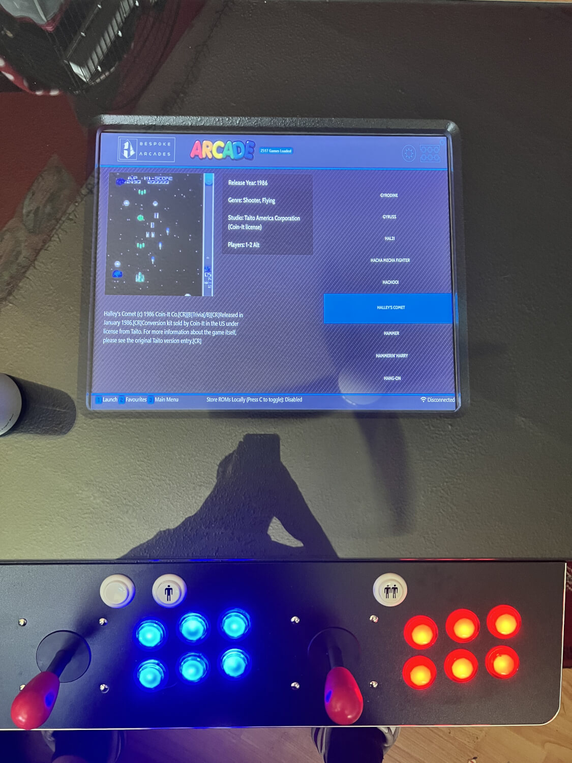 Galaxy Ultimate 2500 Multi Game Arcade Coffee Table | Liberty Games