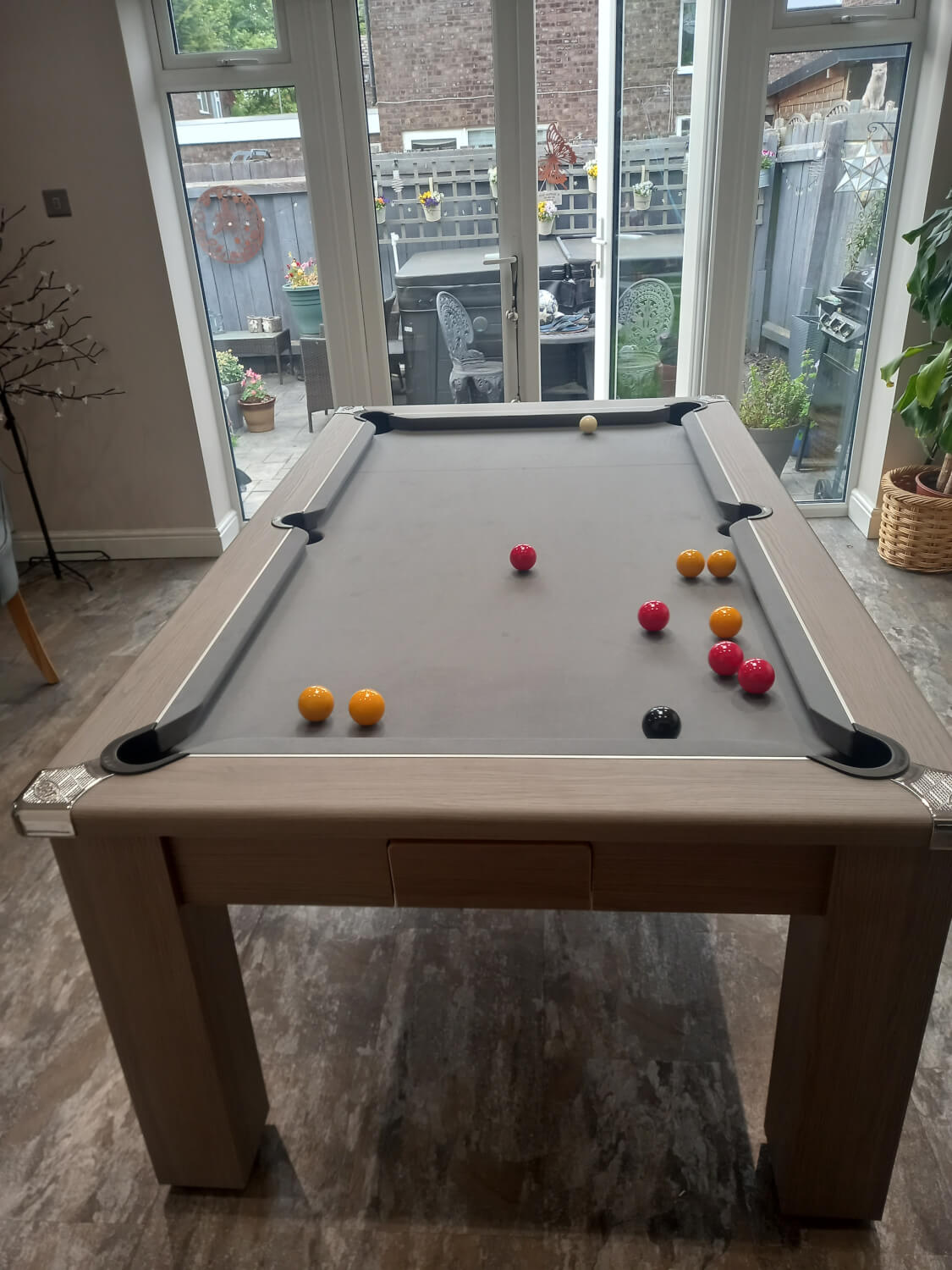 Avant Garde 2.0 Pool Dining Table - 6 ft, 7 ft | Liberty Games