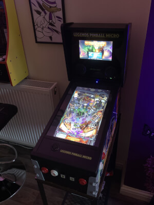 AtGames Legends Micro Virtual Pinball Machine | Liberty Games