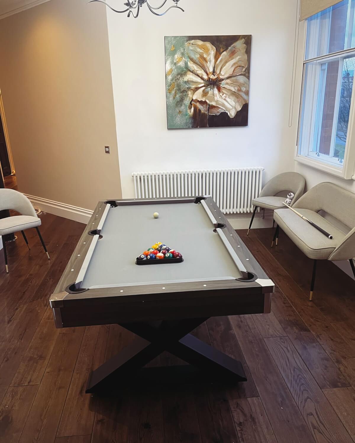 Pureline Kendo Pool Dining Table & Table Tennis Top - 6ft/7ft