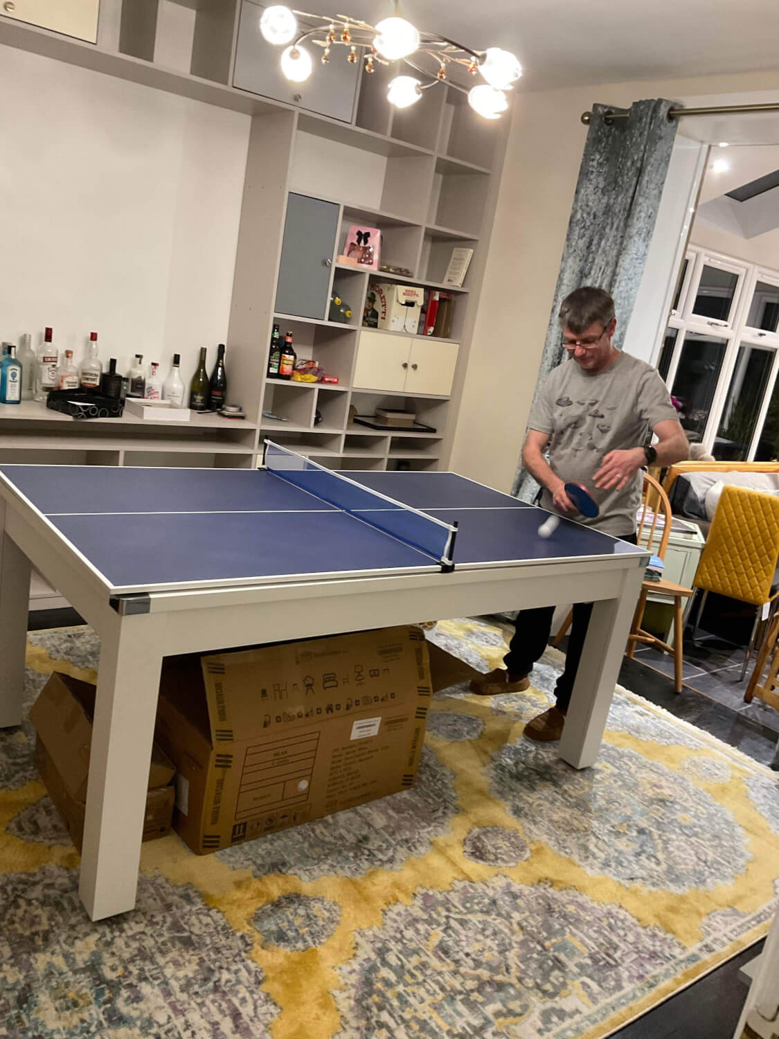 Pureline Pool Dining Table & Table Tennis Top - 6ft/7ft