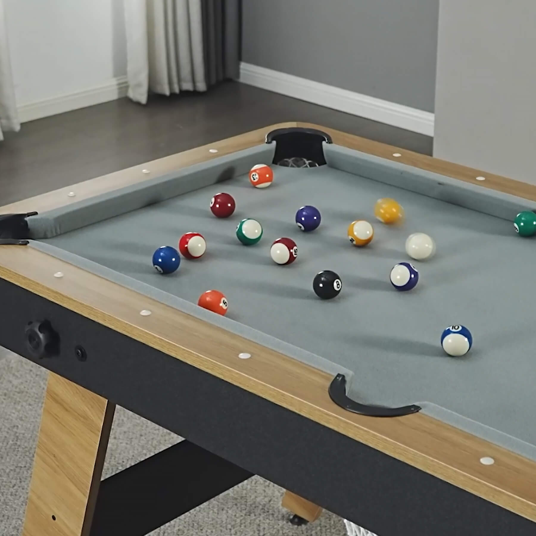 Strikeworth Streamline Folding 5ft Pool Table | Liberty Games